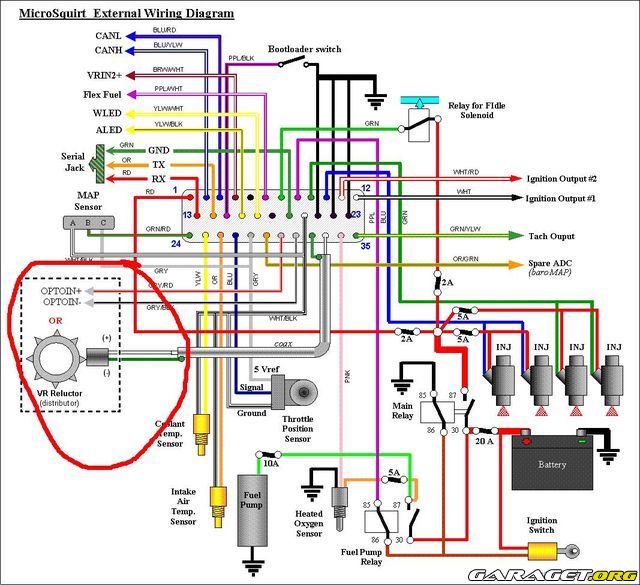 Hjälp med motorstyrning till Hayabusa Turbo, se elschema. - Sida 1 ...